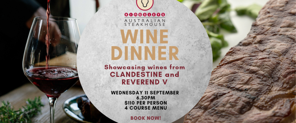 Menus | Kingsleys CBD Steakhouses